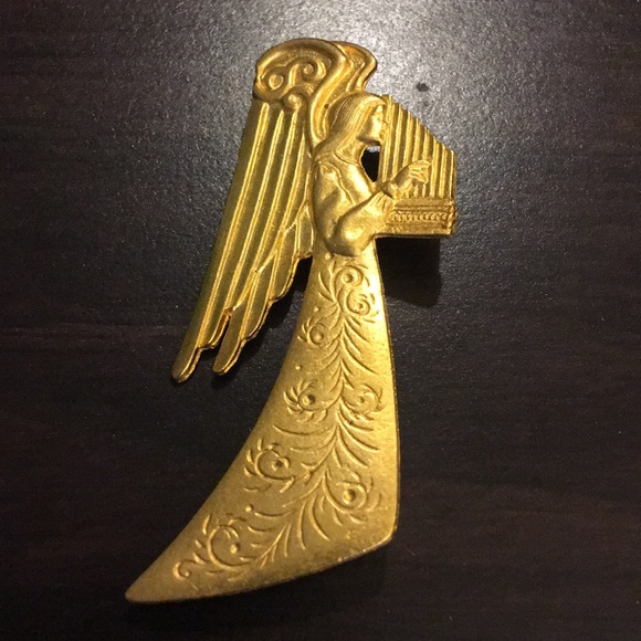Jewelry | Angel Brooch | Poshmark